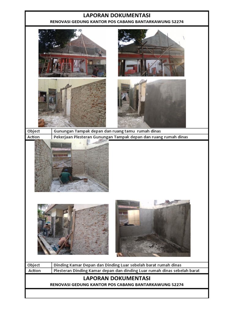 LAPORAN DOKUMENTASI Proyek | PDF