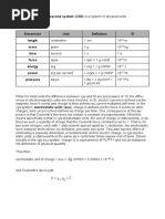 Casio Constants and Units (Revised) | PDF