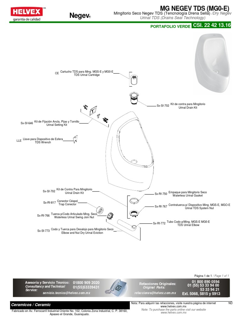 MG NEGEV TDS Despiece | PDF