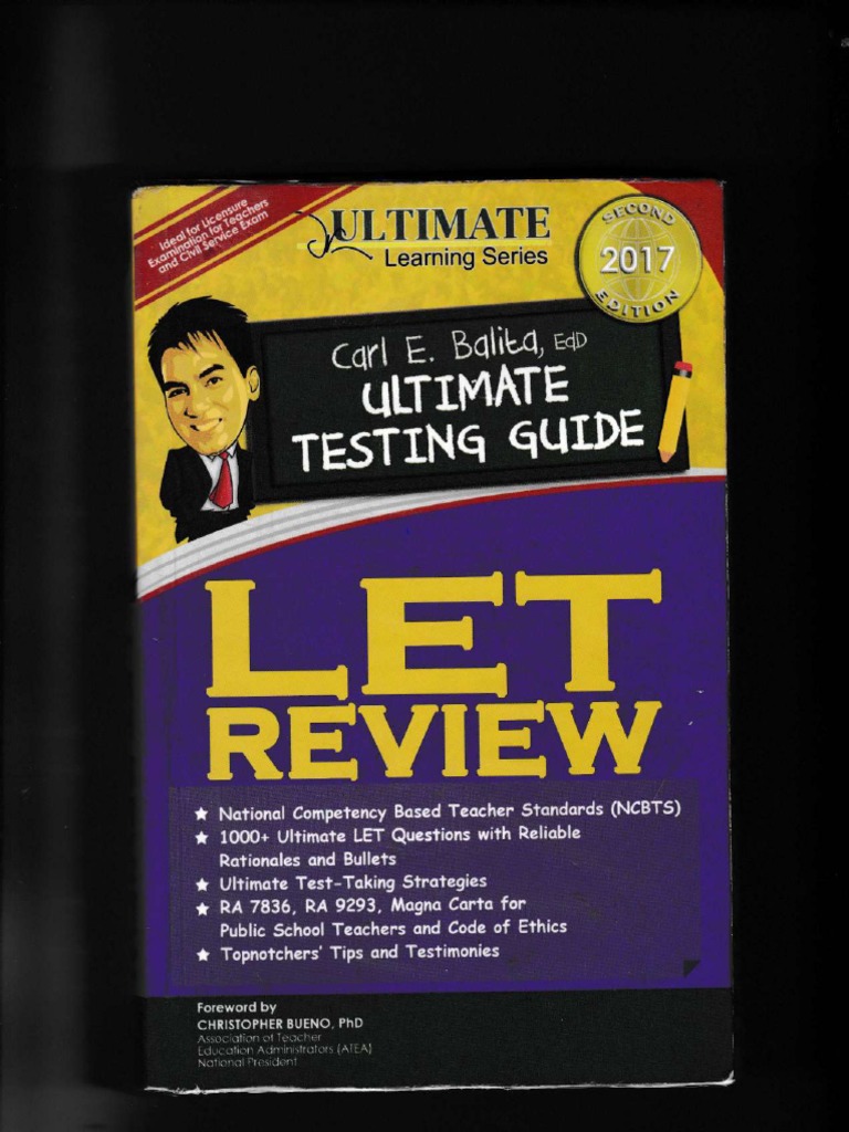 LET REVIEW - Ultimate Testing Guide 2017 (2nd Ed.) PDF | PDF