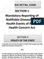 IRR RA 11332 (Revised 2020) Mandatory Reporting of Notifiable Diseases ...