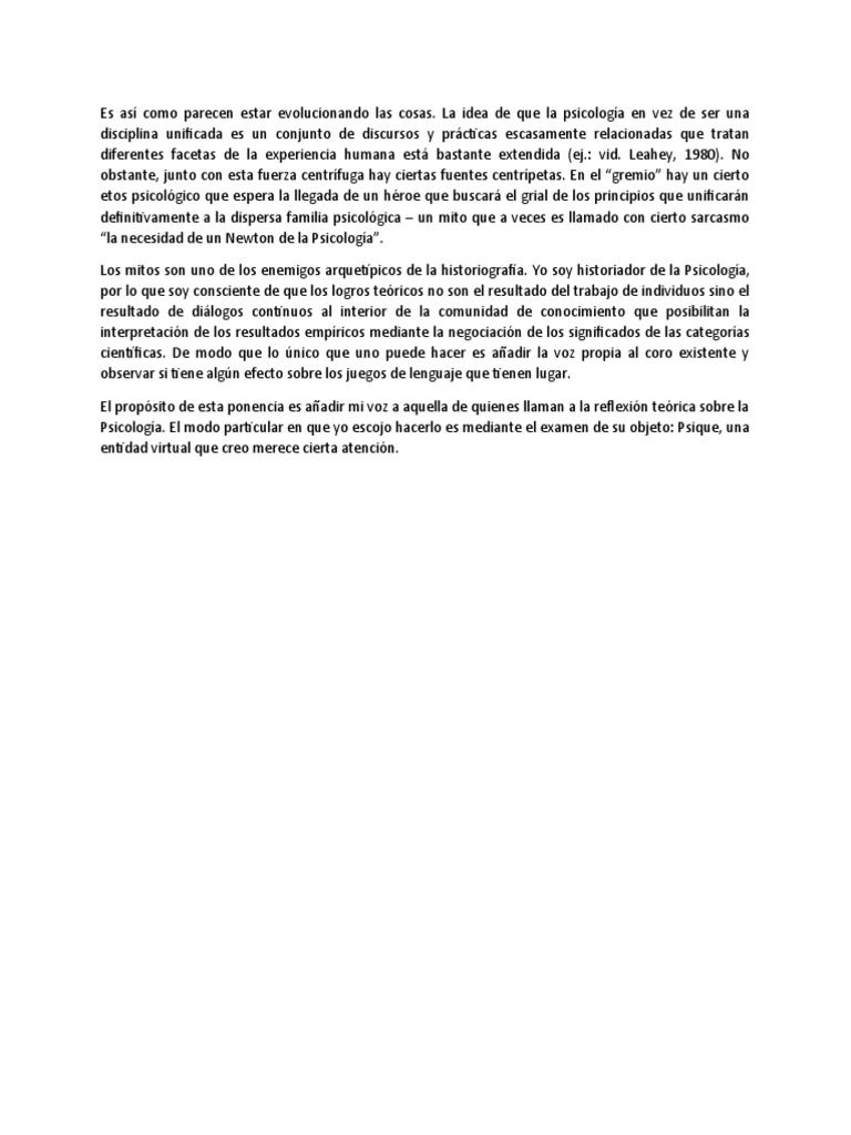 Psique 3 | PDF