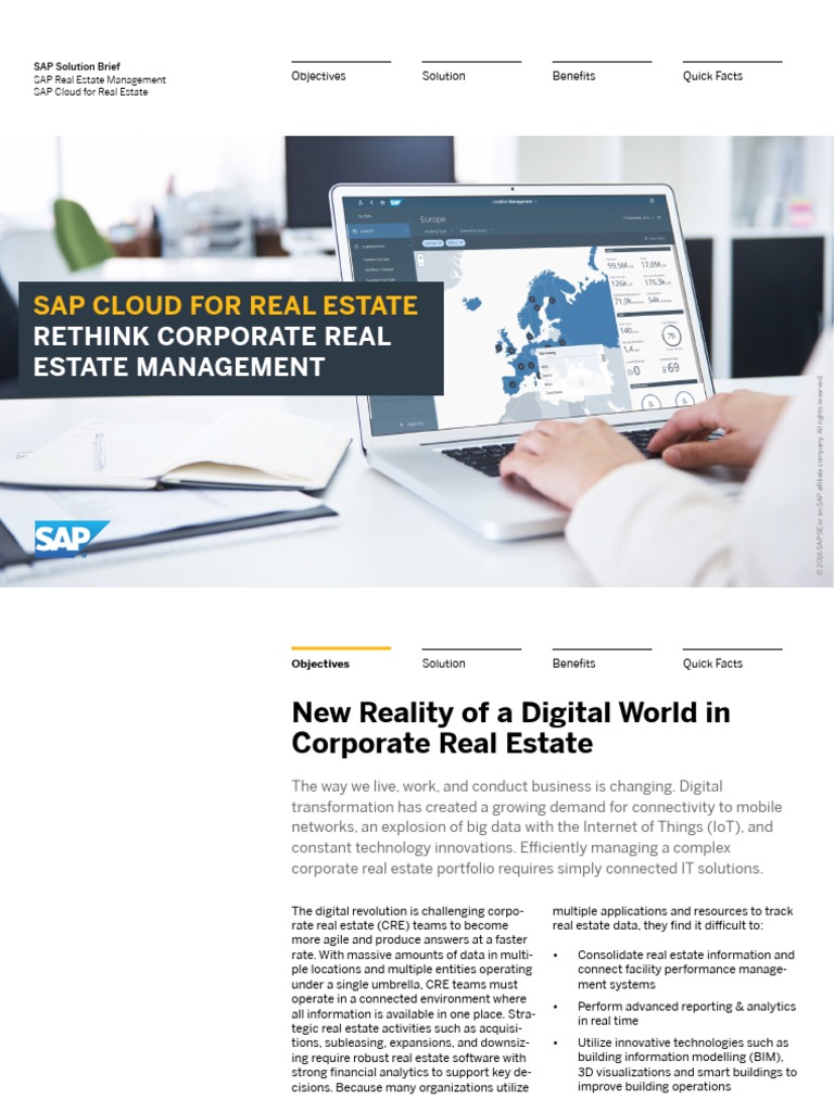 SAP Cloud For Real Estate Solution Brief 20180207 | Download Free PDF ...