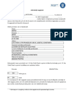 MODEL Adeverinta Pentru Angajatori | PDF