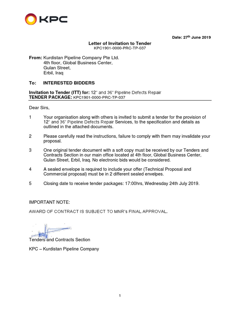 Invitation Letter | PDF
