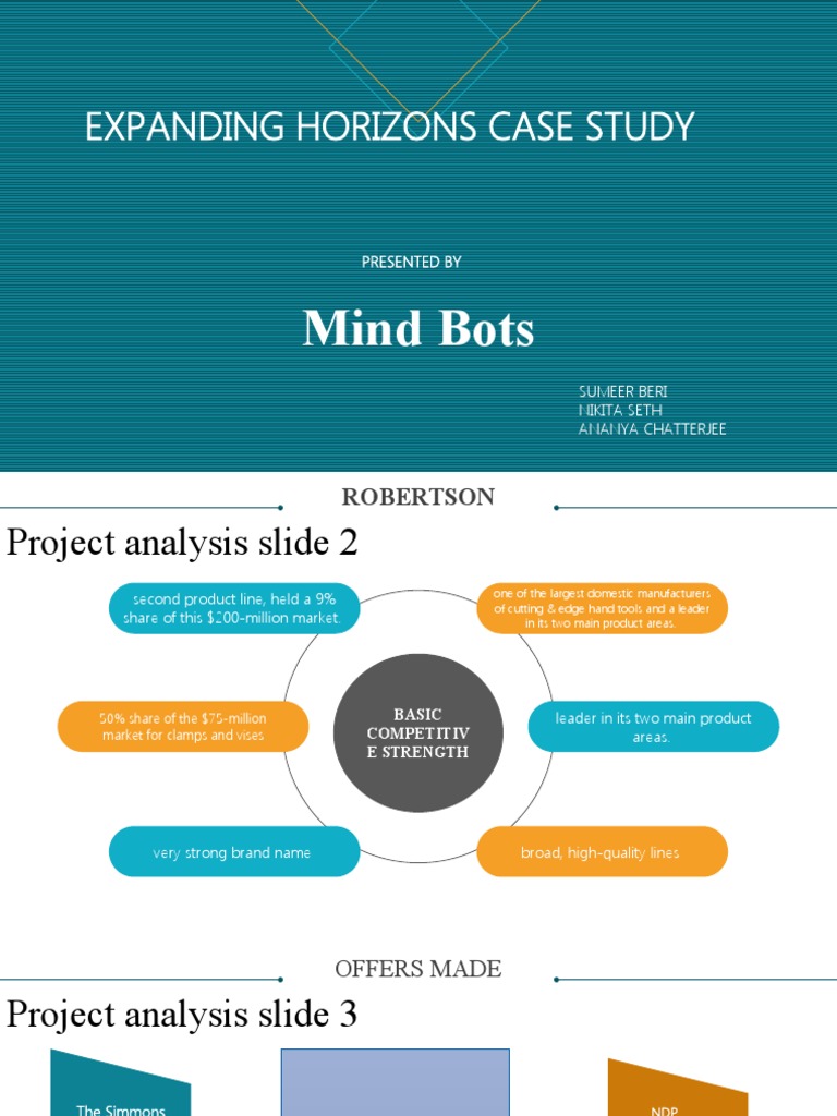 Expanding Horizons Case Study: Mind Bots | PDF | Mergers And ...