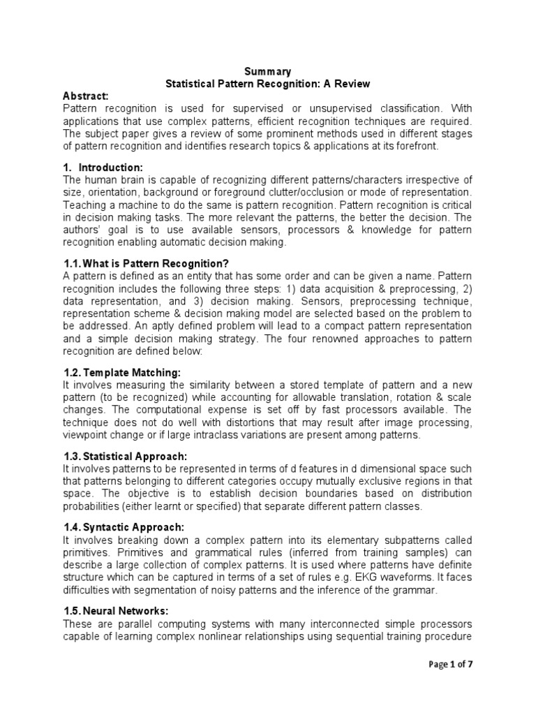 PR Assignment 01 - Seemal Ajaz (206979) | PDF | Statistical Classification | Cluster Analysis