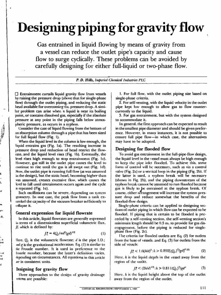 Self Venting Drain PDF | PDF | Pressure | Liquids