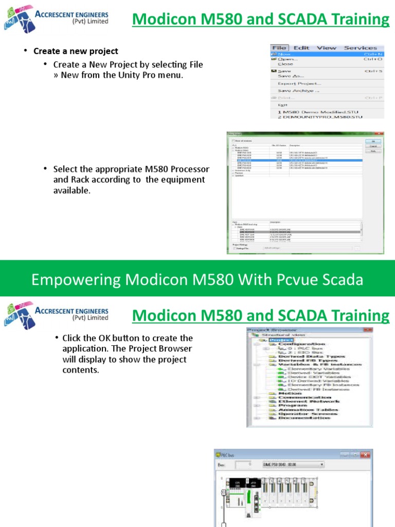 Modicon M580 and SCADA Training | PDF