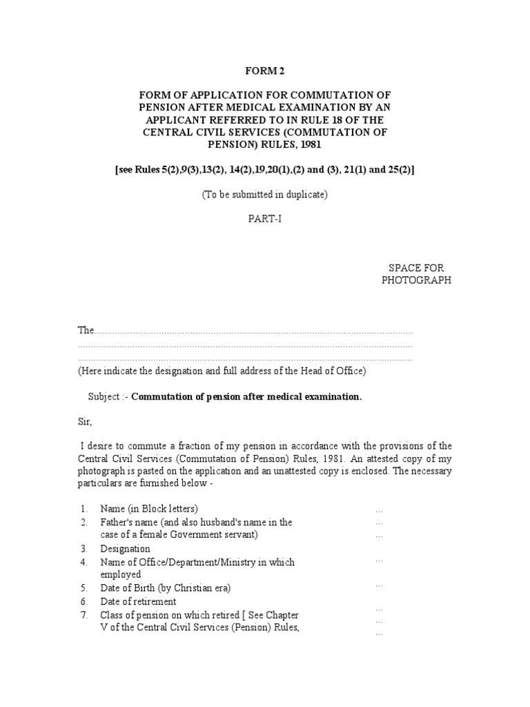 Commutation Pension | PDF | Pension | Government
