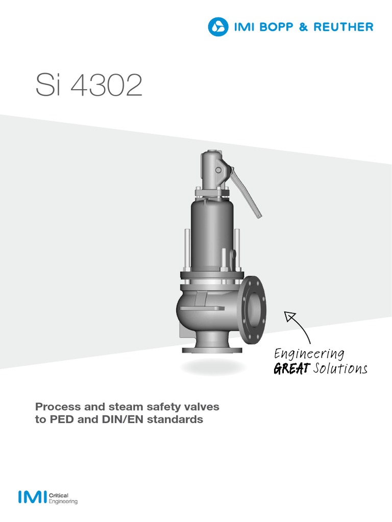 Si 4302 | PDF | Valve | Gases
