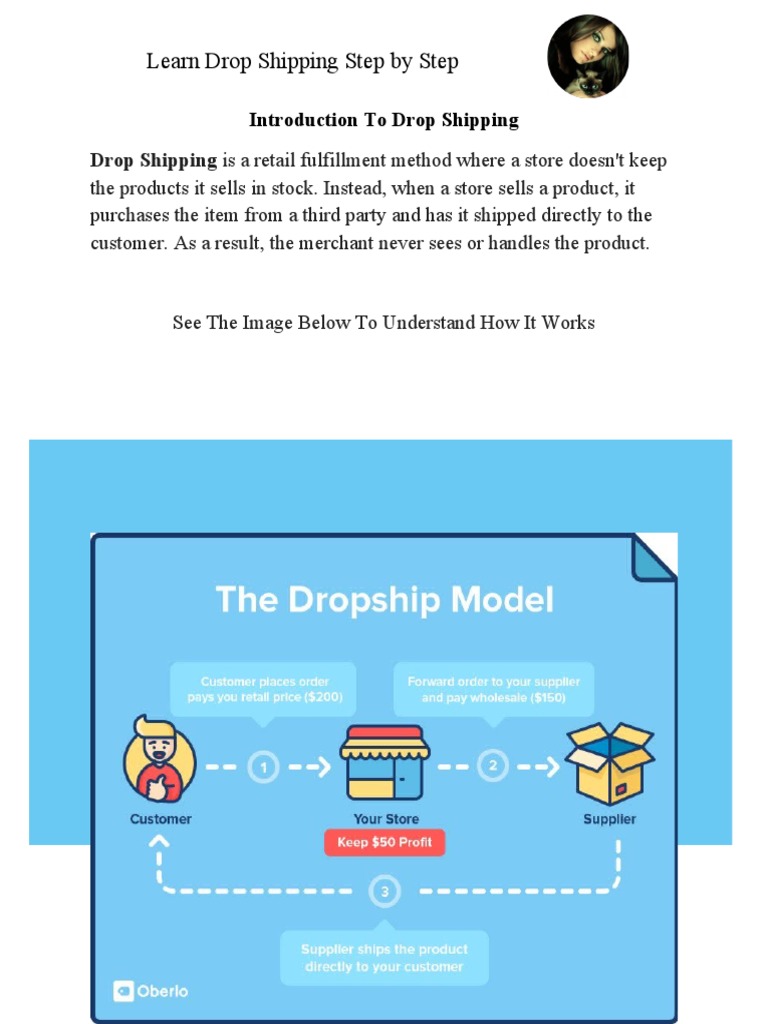 Learn Drop Shipping Step by Step: Drop Shipping Is A Retail Fulfillment ...