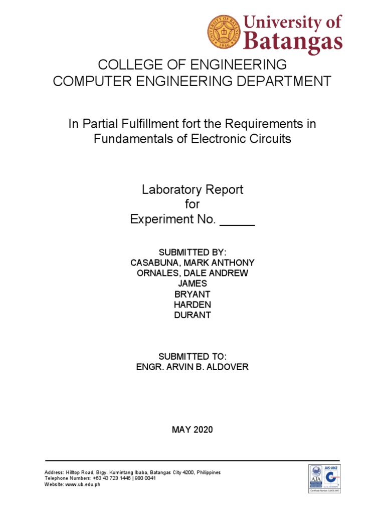 College of Engineering Computer Engineering Department | PDF