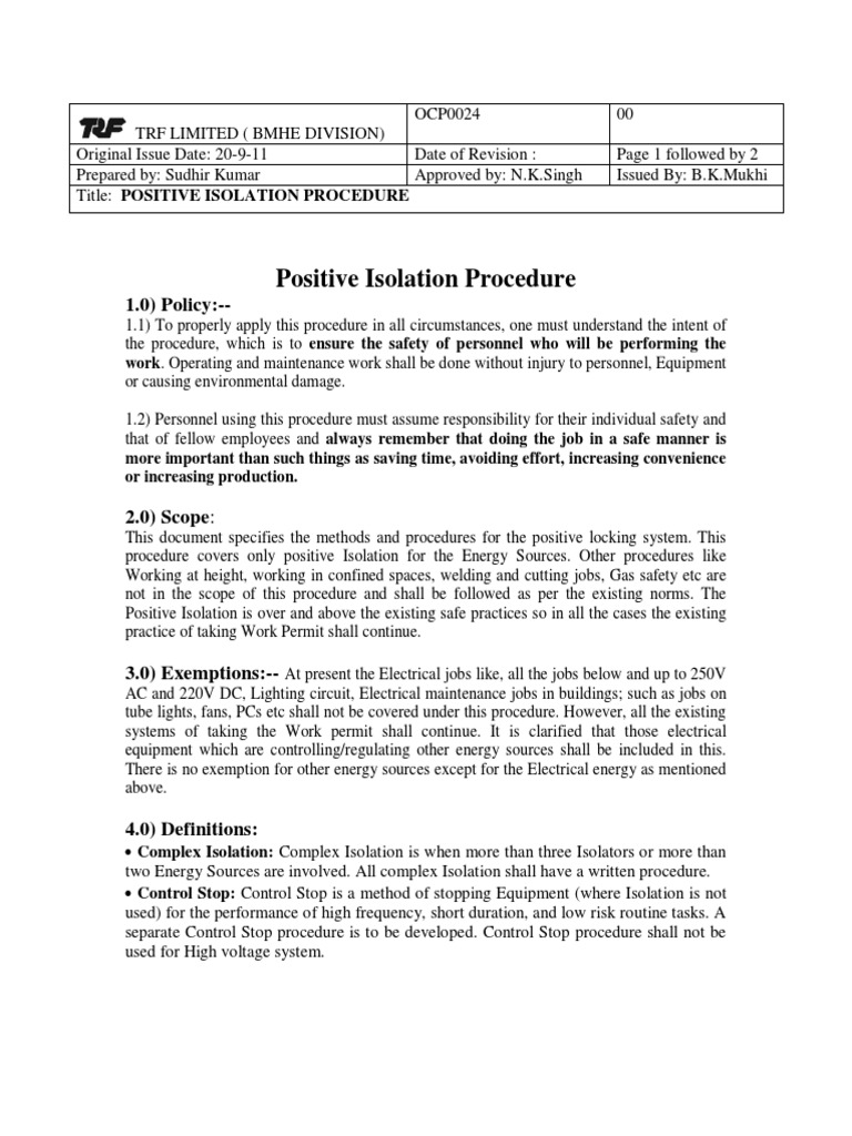 Positive Isolation 24 | PDF | Switch | High Voltage