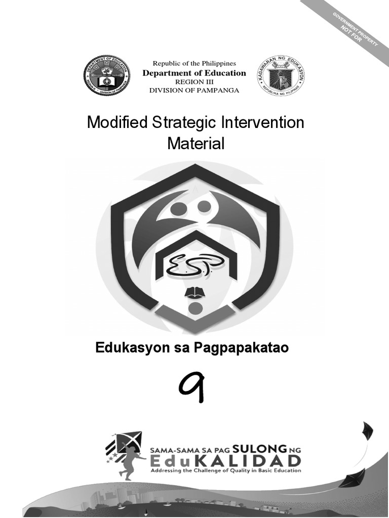 ESP-9-First Quarter-Week7 PDF | PDF