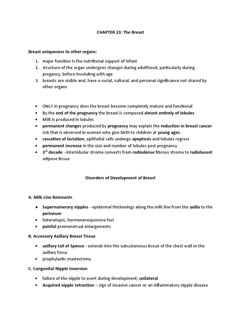 Chapter 23 Breast | PDF | Breast Cancer | Breast