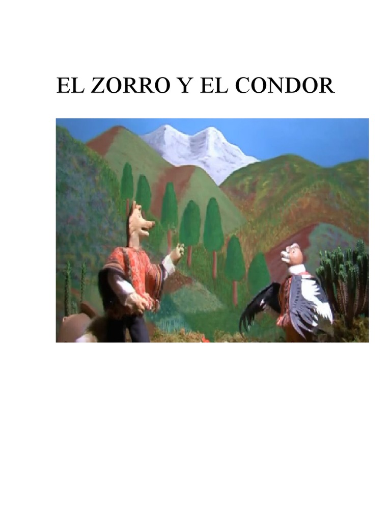 El Zorro Le Dice Al Condor | PDF | Hogar, jardinería y bricolaje | Historia