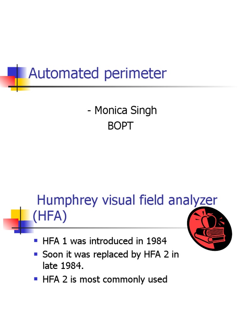 Automated Perimeter: - Monica Singh Bopt | PDF | Computing | Computing ...