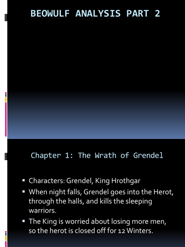Beowulf Analysis Part 2 | PDF