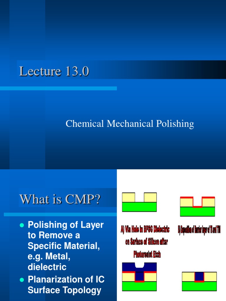 Chemical Mechanical Polishing | PDF | Shear Stress | Stress (Mechanics)