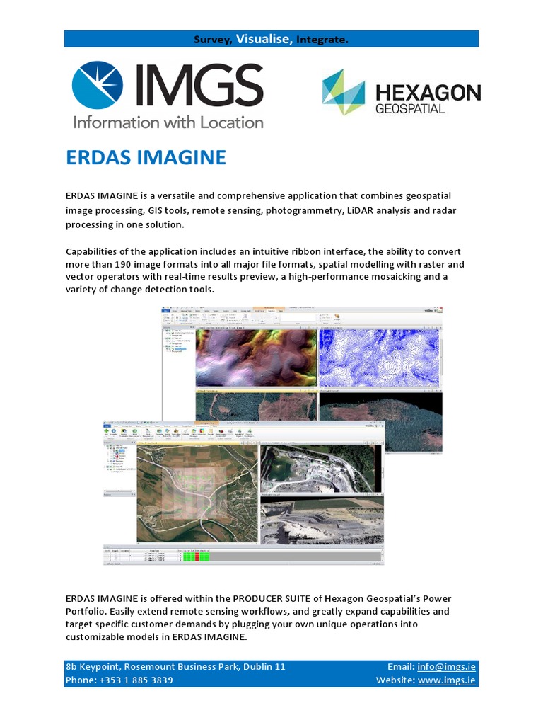 Erdas Imagine Hexagon PDF | PDF | Geographic Information System ...