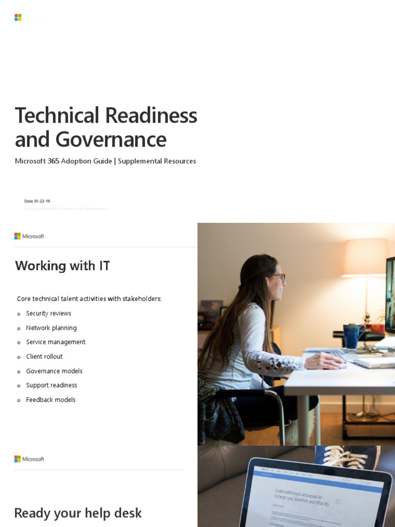 Adoption Guide Supplemental - Technical Readiness and Governance | PDF | Share Point | Microsoft ...
