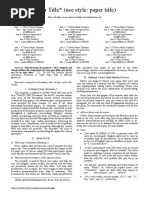 IEEE - Conference Template A4 | PDF | International System Of Units ...