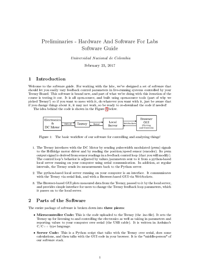 SoftWare Guide PDF | PDF | Arduino | Software