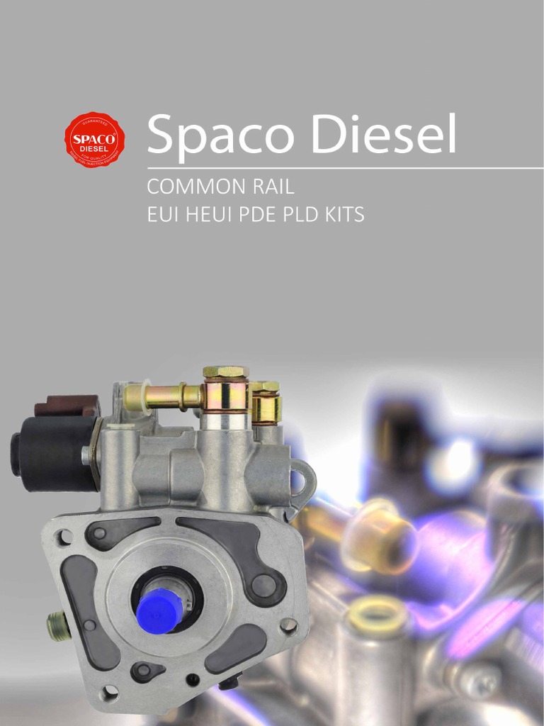 01 Common Rail Eui Heui Pde PLD Kits | PDF | Fuels | Machines