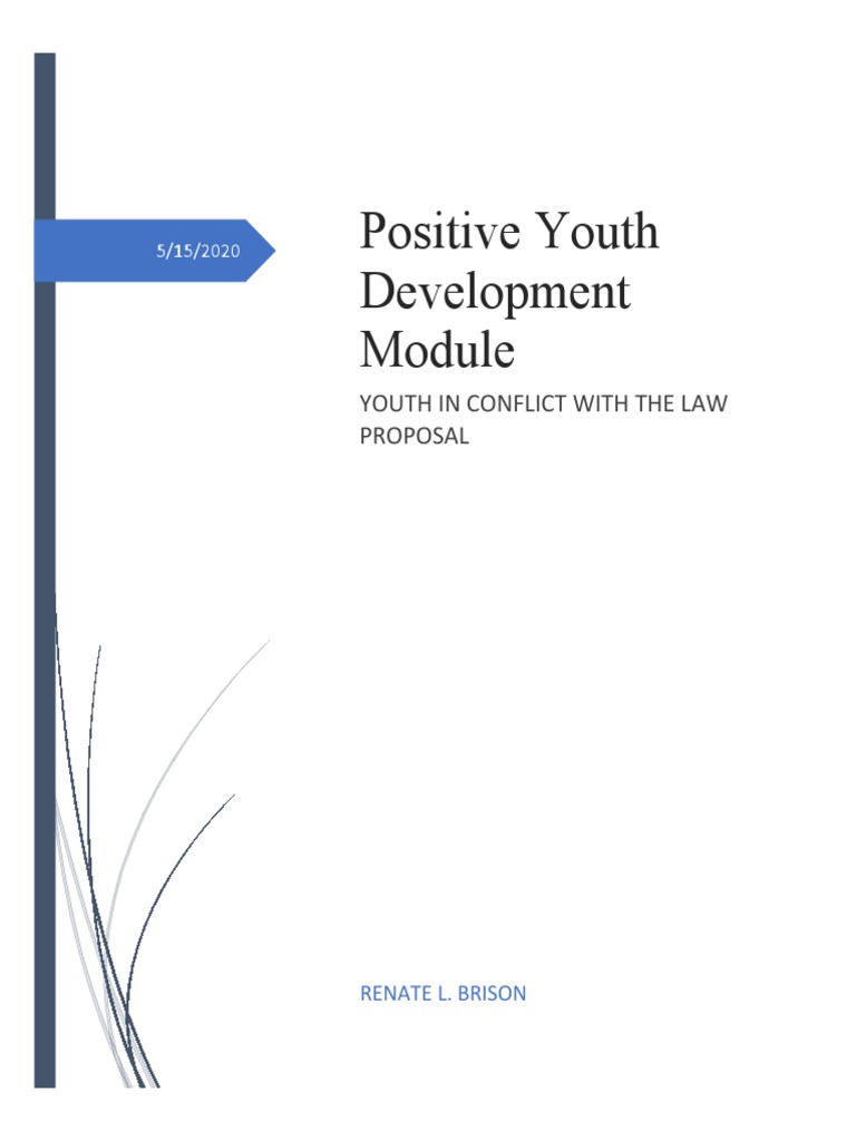 Positive Youth Development Proposal | PDF | Individualized Education ...