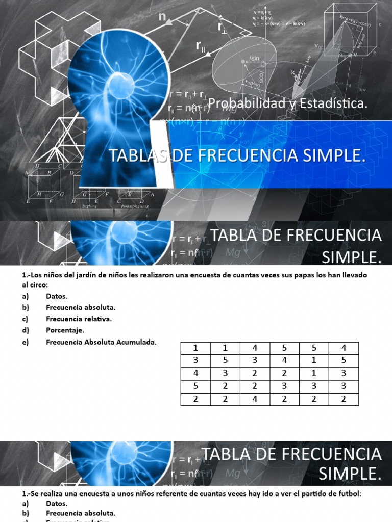 Ejercicio CLASE 2 Frecuencia Simple | PDF