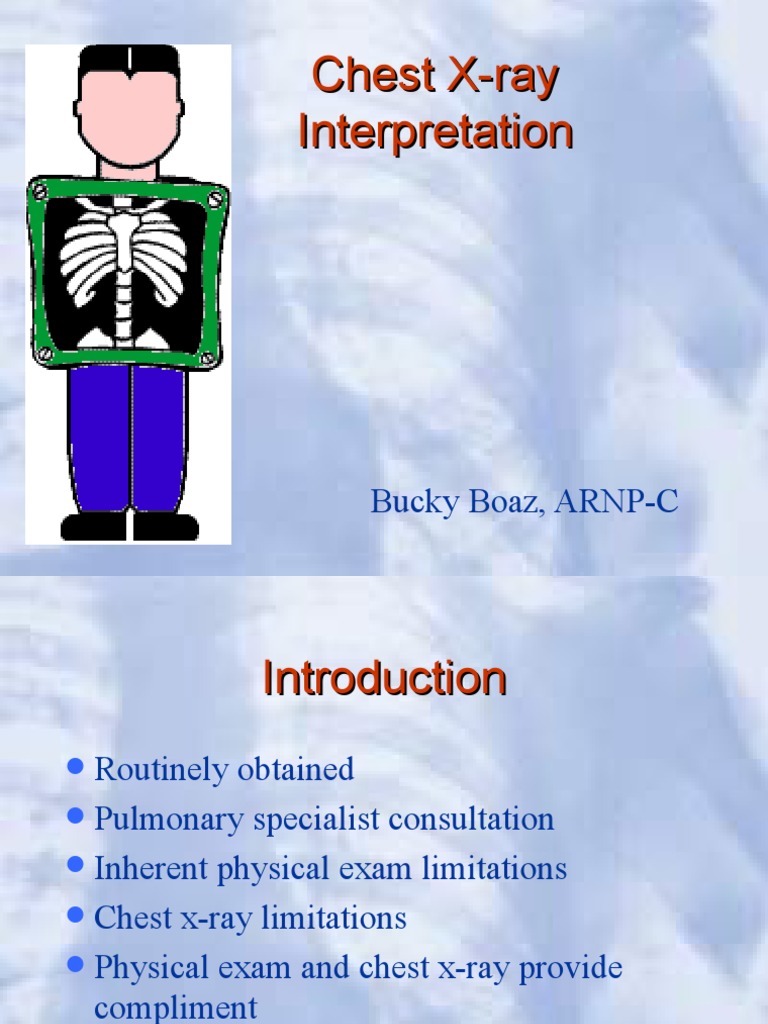 Chest X-Ray Interpretation | PDF | Lung | Thorax