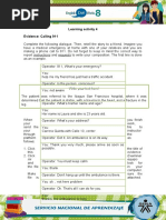 911 Emergency Call Script | PDF