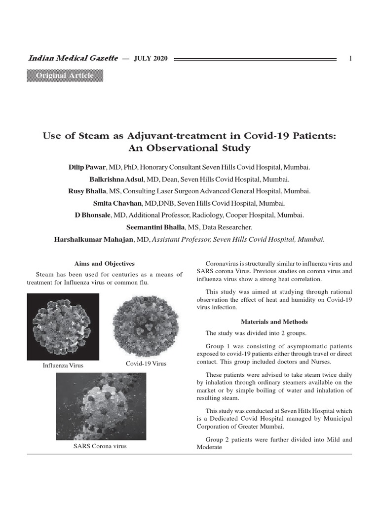 Dr. Dilip Pawar | PDF | Influenza | Doctor Of Medicine