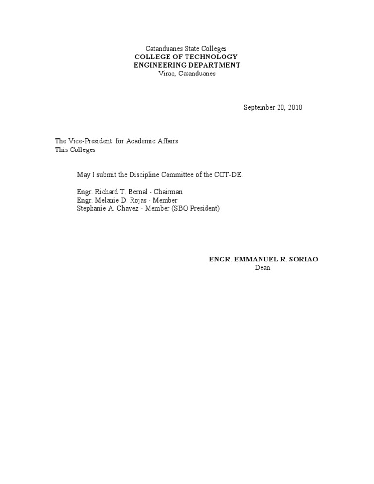 Discipline Committee | PDF