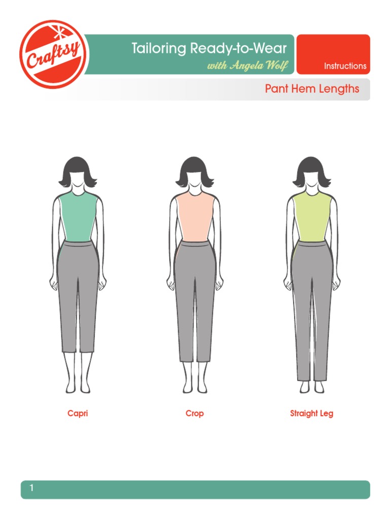 Tailoring Hem Lengths Guide | PDF | Wellness