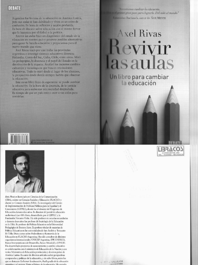 Axel Rivas - Revivir Las Aulas 01.pdf Versión 1 PDF | PDF