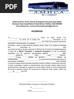 Carta Responsiva de Resguardo de Vehiculo Motor | PDF | Vehículos de ...