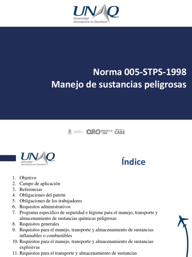 Nom 005 STPS 1998 | PDF | Descarga electrostática | Primeros auxilios
