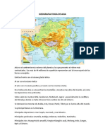 Mapa Físico de Asia: Relieve y Límites | PDF