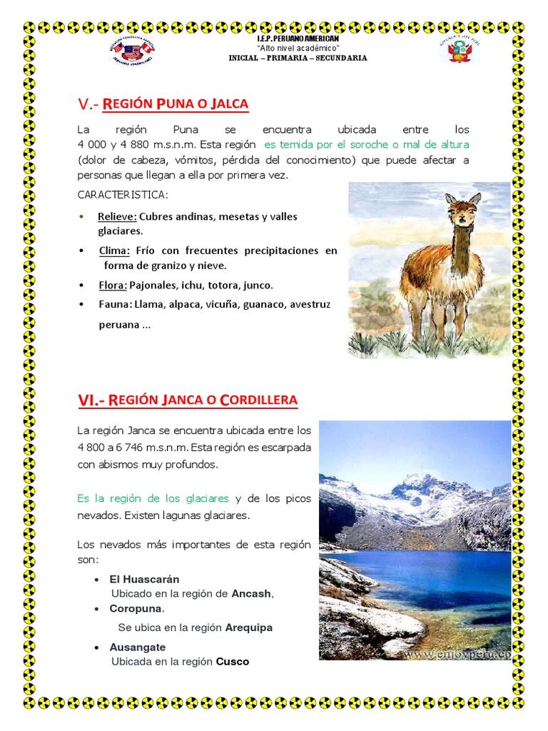 Clase 07-15 Region Puna Janca | PDF