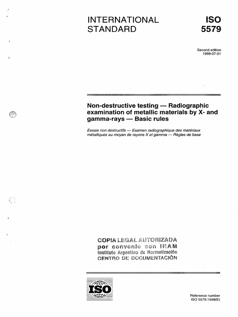 Iso 5579 | PDF