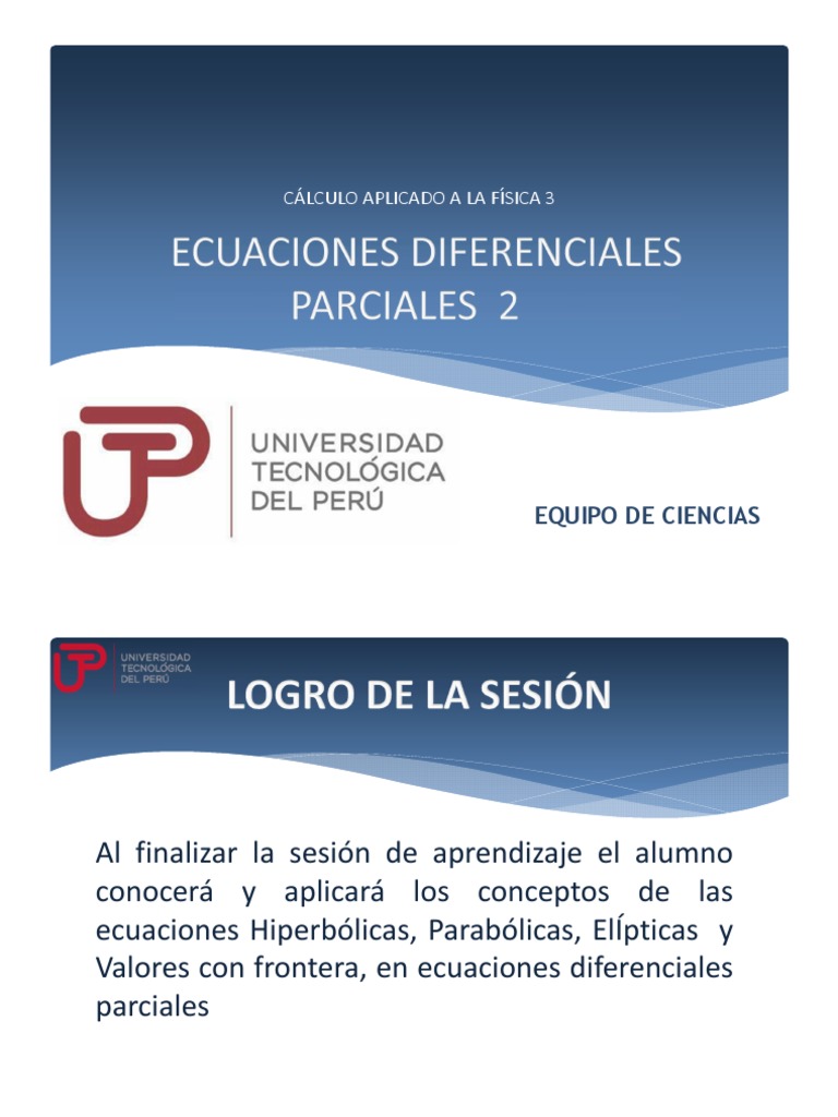 CAF3 S16 Mat | PDF | Ecuaciones diferenciales | Ecuaciones