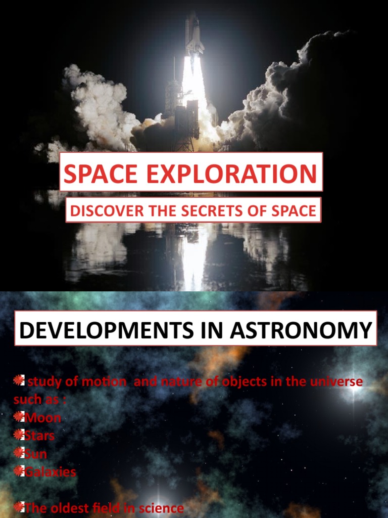 Space Exploration: Discover The Secrets of Space | PDF | Science ...