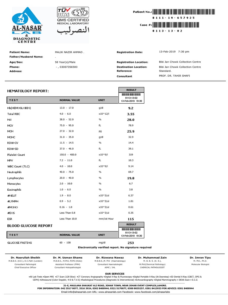 Report Viewer | PDF | Renal Function | Medical Tests