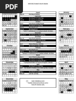 Hvs 2022-2023 Calendar Final | PDF | Observances | Holidays