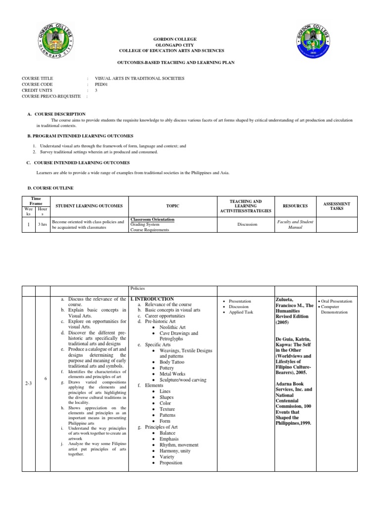 Obe Bcaed 1 PDF | PDF | Composition (Visual Arts) | Drawing
