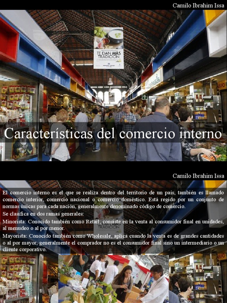 Camilo Ibrahim Issa - Características Del Comercio Interno | PDF ...