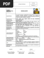 Ficha Técnica Lubricante FG-460 | PDF