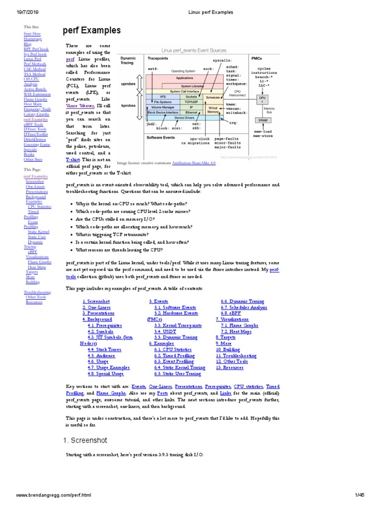 Linux Perf Examples | PDF | Java (Programming Language) | System Software
